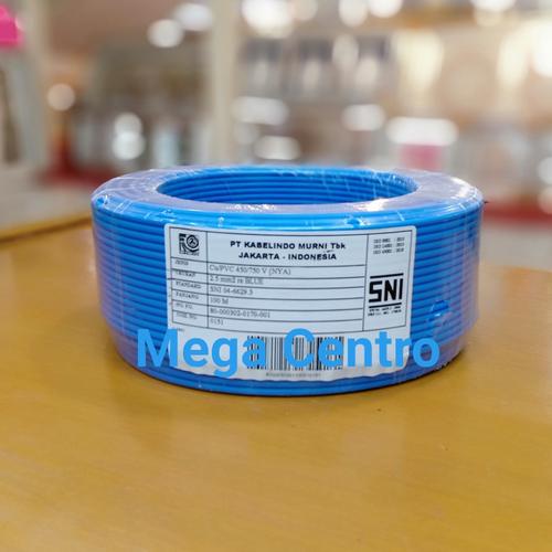 Jual KABEL LISTRIK TUNGGAL NYA 2.5mm Biru KABELINDO 100METER - Jakarta ...
