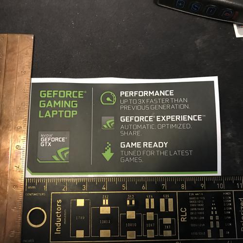 Jual Sticker stiker nVidia GeForce Gaming Laptop ori - Kota Banjarmasin ...