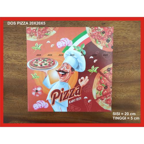 Promo Kotak Box Kardus Pizza Print 20x20x5 isi 10pcs - Kab. Banyuwangi ...