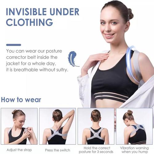 Jual Smart Posture corrector trainer sensor vibration reminder ...