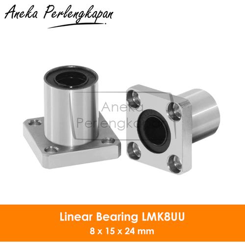 Jual LMK8UU Linear Motion Square Flange Bearing - Kota Tangerang - Toko ...
