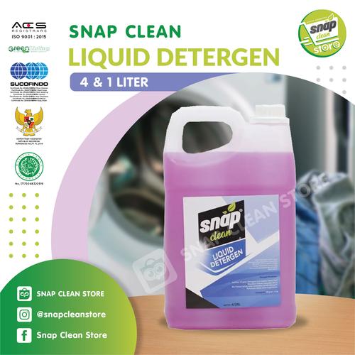Jual DETERJEN CAIR SNAP CLEAN - 4Lt - Jakarta Selatan - SNAP CLEAN ...