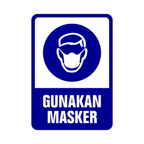 Jual RAMBU GUNAKAN MASKER 35CM X 50CM PLAT ALUMUNIUM - Kota Bandung ...