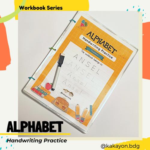 Jual Wipe Clean Alphabet Handwriting Practice / Belajar Huruf Anak ...