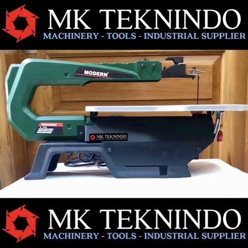 Jual Modern M-400A Scroll Saw 16” Gergaji Ukir 16 Mesin Jigsaw Duduk ...