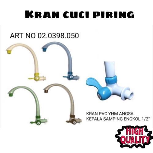 Jual Kran bak cuci piring angsa pvc Keran bcp angsa pvc 1/2"inci - Kota ...