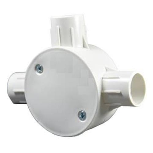 Jual T Dus 3 Arah 3 Cabang 20mm/T Doos 3 Arah 3 Cabang 20mm/PVC Legrand ...