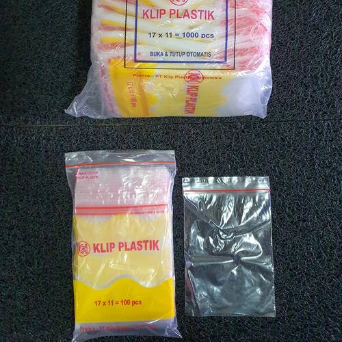 Jual Plastik Klip/ Plastic Clip 17x11 Tebal Isi 100 Pcs - Kab. Sidoarjo ...