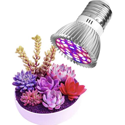 Jual Lampu Tanaman Hidroponik Grow Light 28W E27 28 LED Lamp Full Spectrum - Jakarta Barat ...
