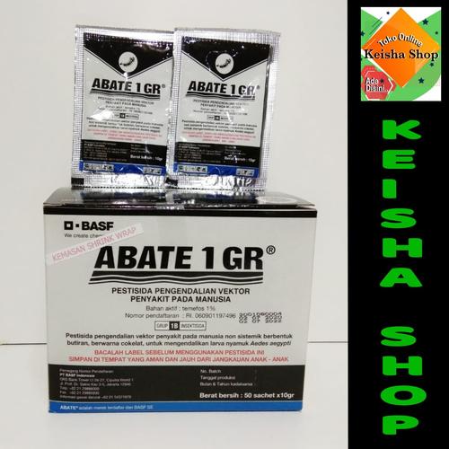 Jual Abate 10gr obat jentik nyamuk harga 1box 50pcs - Kota Depok - TOKO ...
