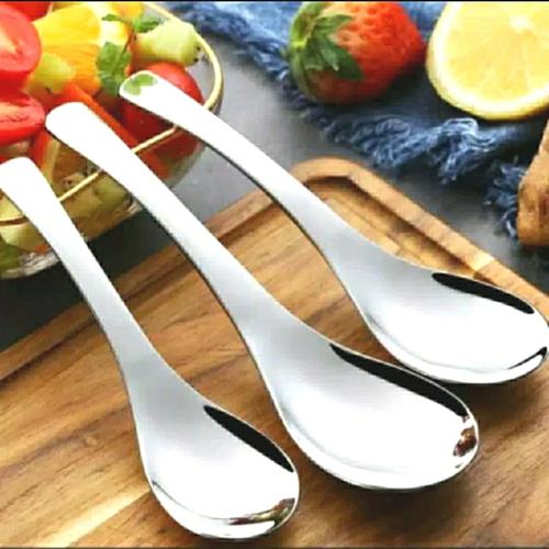 Jual Sendok bebek stainless tebal / sendok kuah / sendok sop (Besar ...