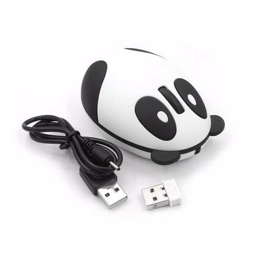 Jual Mouse Optik Isi ulang lucu 2.4GHz Wireless Optical Panda Mouse ...