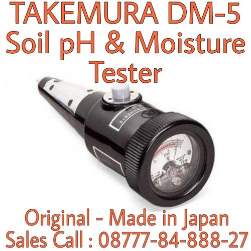 Jual TAKEMURA DM 5/DM5/DM-5 Soil pH & Moisture meter / tester pH tanah ...