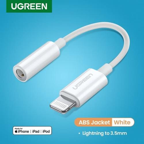 Promo UGREEN 30759 MFI Lightning to Jack 3.5mm Audio Adapter Converter - 30756 - Kota Bekasi ...
