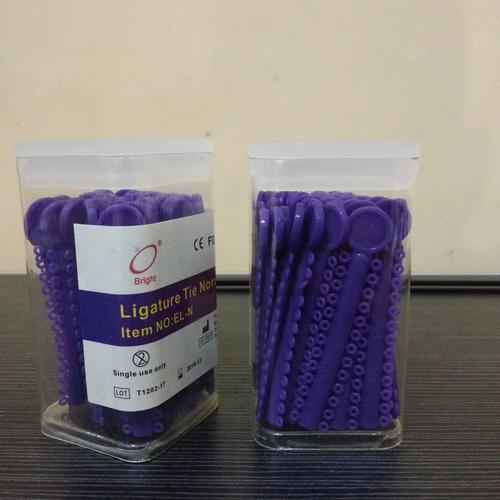 Jual karet behel gigi Ungu Anggur Ungu terong Power O Creative isi 40 ...