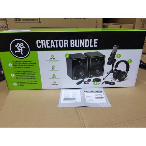 Jual Mackie Creator Bundle Paket Alat Recording Podcast Streaming Lengkap - Jakarta Barat - Ev ...