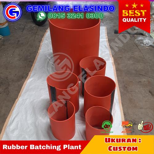 Jual Rubber Hopper Batching Plant | Karet Selongsong Corong Cor Beton ...