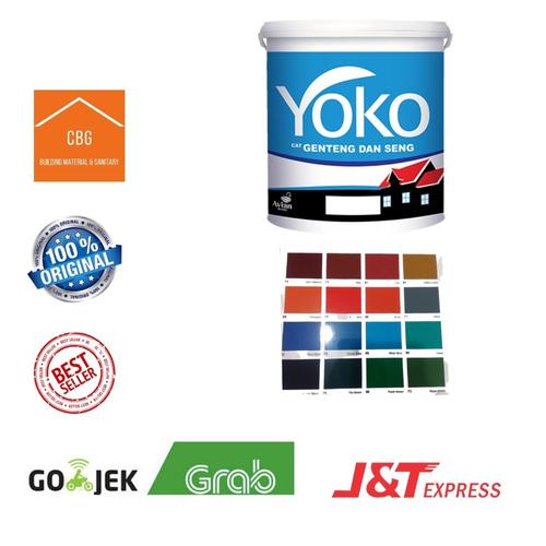 Jual CAT GENTENG YOKO AVIAN 4 KG - River Blue - Jakarta Pusat - CAHAYA ...