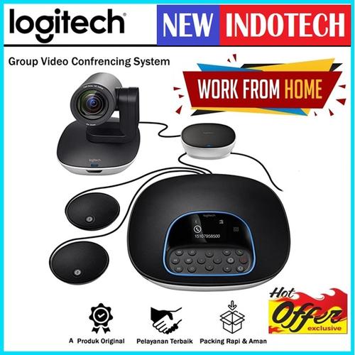 Jual PAKET LOGITECH GROUP VIDEO CONFERENCE DENGAN MIC EXPANSION ...