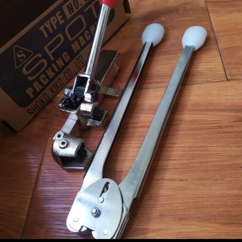 Jual Spot Strapping steel set 3/4 inch alat packing clamp besi manual ...