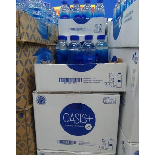 Jual Oasis+ 330ml Air Minum PH Tinggi PH 9-1 dus isi 24pcs (BACA ...