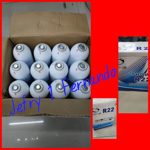 Jual FREON AC SHOWA FREON AC SPLIT R22 REFRIGERANT 1KG DUS ISI 12PCS ...