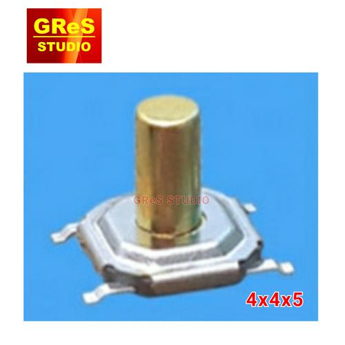 Jual Micro Switch SMD 4x4x5.0mm Waterproof Tactile Push Button Switch ...