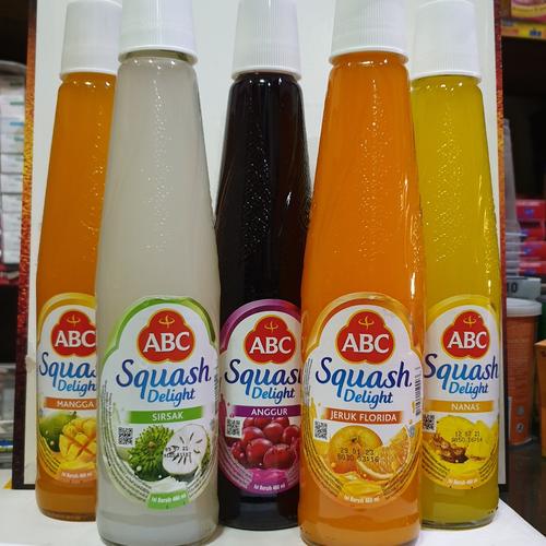 Jual sirup abc squash rasa jeruk / sirup abc squash rasa leci/ mangga ...