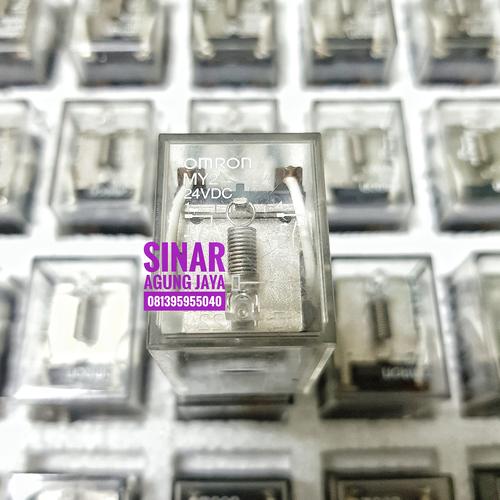 Jual RELAY OMRON MY2 24VDC 5AMPERE ORIGINAL 8PIN MY 2 24 VDC - Jakarta ...