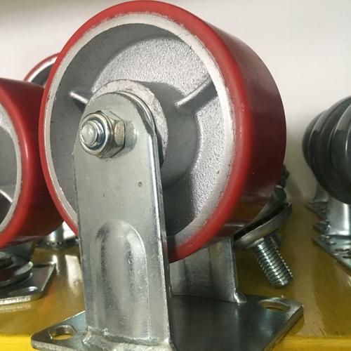 Jual RODA TROLLEY TROLI BESI LAPIS PU 5 INCH MATI RIGID - Kab. Sidoarjo ...