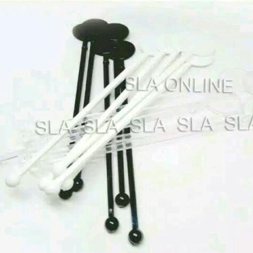 Jual STIRRER SENDOK PENGADUK/STIRRER 21CM/SENDOK PLASTIK 21CM/STICK ...