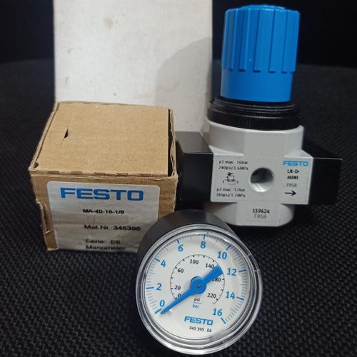 Jual REGULATOR FESTO LR-1/8-D-MINI PRESS 16 BAR ORIGINAL GERMANY - Kota ...