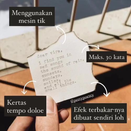 Jual Tambahan Kartu Ucapan Vintage (Additional Notes/Card) - Jakarta ...