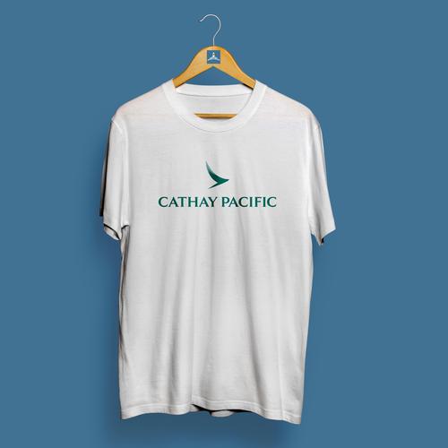 Jual KAOS CATHAY PACIFIC | AVIATION MERCH | PECINTA AVIASI - Hitam ...