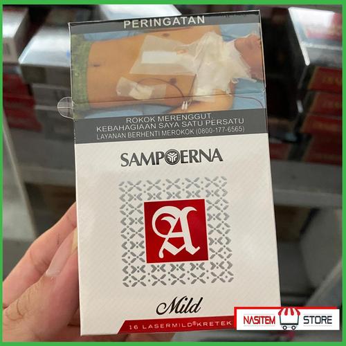 Jual ROKOK SAMPOERNA MILD LASERMILD KRETEK - 1 BUNGKUS ISI 16 - Jakarta ...