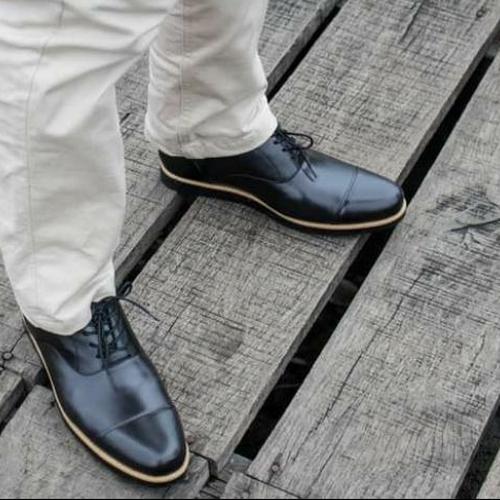 Jual Sepatu Pantofel pria sepatu kulit asli sepatu formal Boston Alex ...