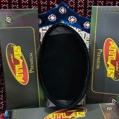 Jual Peci Atlas songkok kopiah atlas hitam AC original termurah best ...