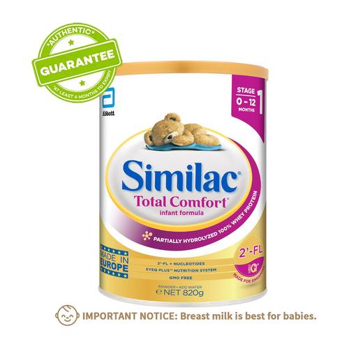 Jual Susu Abbott Similac Total Comfort Infant Milk Formula Stage 1 ...