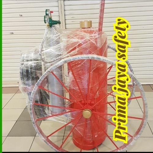 Jual APAR ABC POWDER 80KG NITROGEN+ TROLLEY RODA PEDATI FIRE ...