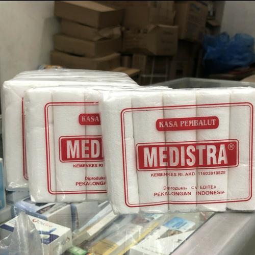 Jual Kain Kasa Medistra non Sterile Perban Verban 10cm Kasa Roll Rol ...