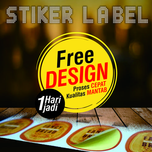 Jual STIKER LABEL KEMASAN PRODUK TRANSPARAN - Kota Bekasi - casterindo ...