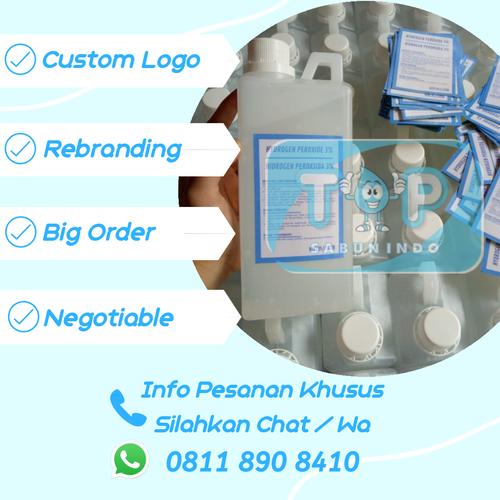 Jual H2O2 3% / Hidrogen Peroksida 3% / Hydrogen Peroxide 3% 1 Liter ...