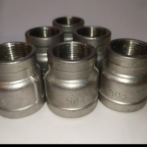Jual Reducer drat dalam stainless 304 3/4 x 1/2 inch / Vlok Sock ...