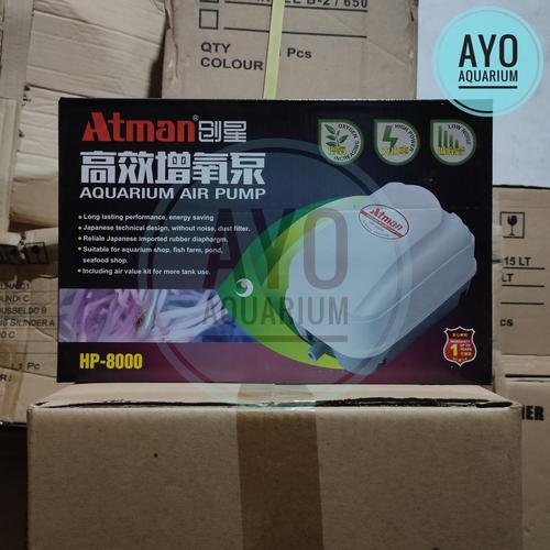 Jual ATMAN HP 8000 Pump air Aerator Pumpa udara Kolam Air Aquarium - Jakarta Selatan - ayo ...