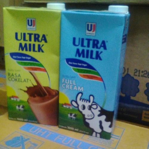 Jual susu ultra milk 1 rasa coklat dan full cream - Kota Tangerang ...