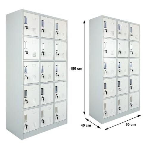 Jual Locker KOLN LK 015 / Loker Besi 15 Pintu / Lemari File / Lemari ...