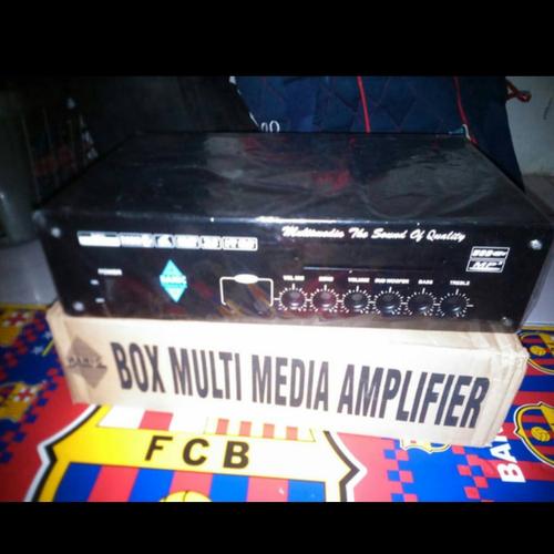 Jual box besi amplifier usb mp3 mp4 mp5 dragon ranic multimedia 32x20x8 ...