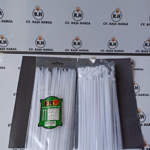 Jual Kabel Ties / Kabel Tis 30cm isi 100pcs Tebal Berkualitas - Putih ...