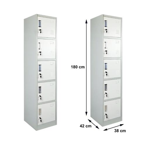 Jual Locker KOLN LK 005 / Locker Besi 5 Pintu / Filing Cabinet - Kab ...