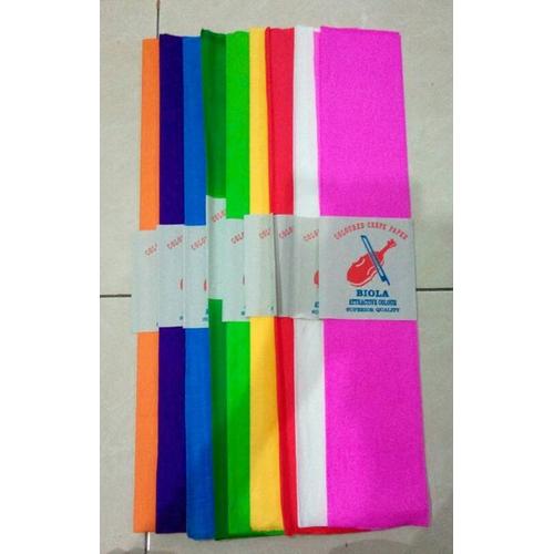 Jual Kertas Crepe Biola lembaran - Merah - Jakarta Selatan - Agungz ...